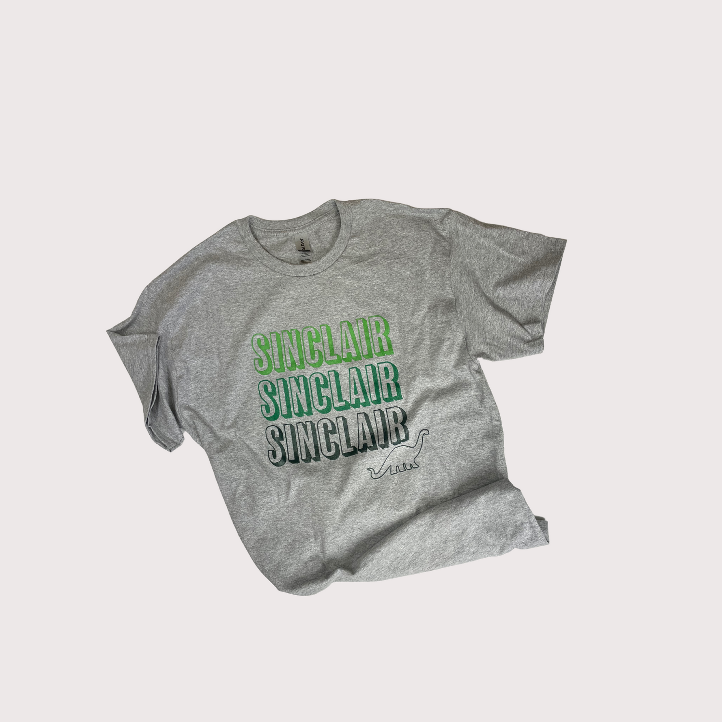 Sinclair Stacked T-Shirt – Sinclair DINO Store