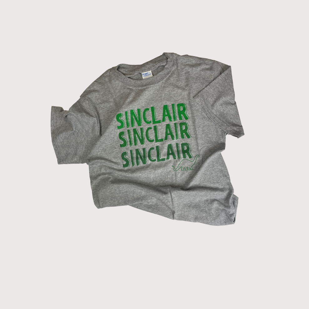 Sinclair Stacked T-Shirt – Sinclair DINO Store